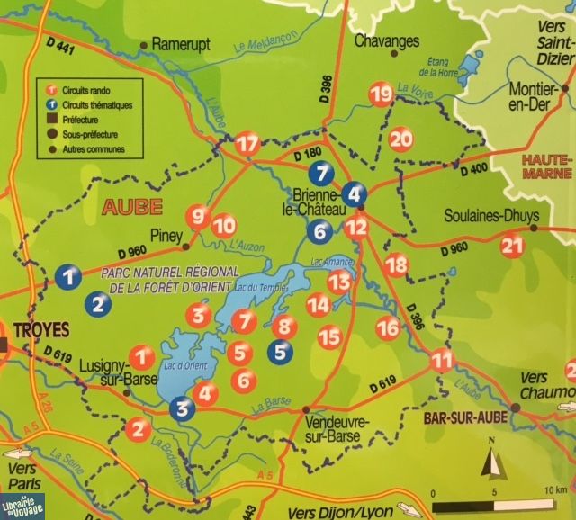 Chamina - Guide de randonnées - Autour des grands lacs, Parc naturel régional de la forêt d ...