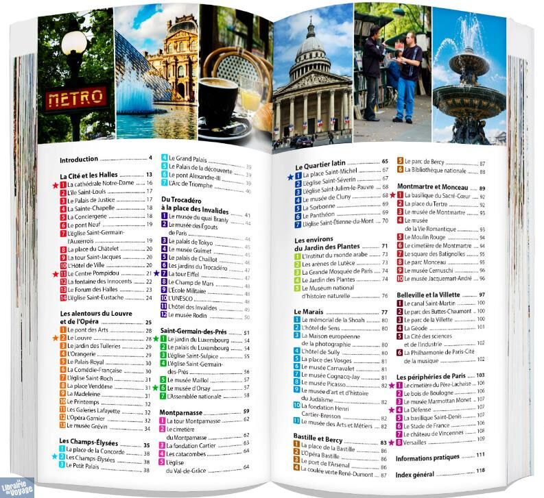 Editions Expressmap - Guide - Paris (Collection guide light) | Librairie du Voyage