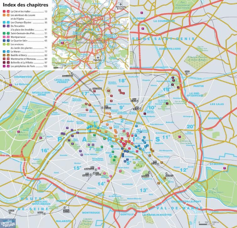 Editions Expressmap - Guide - Paris (Collection guide light) | Librairie du Voyage